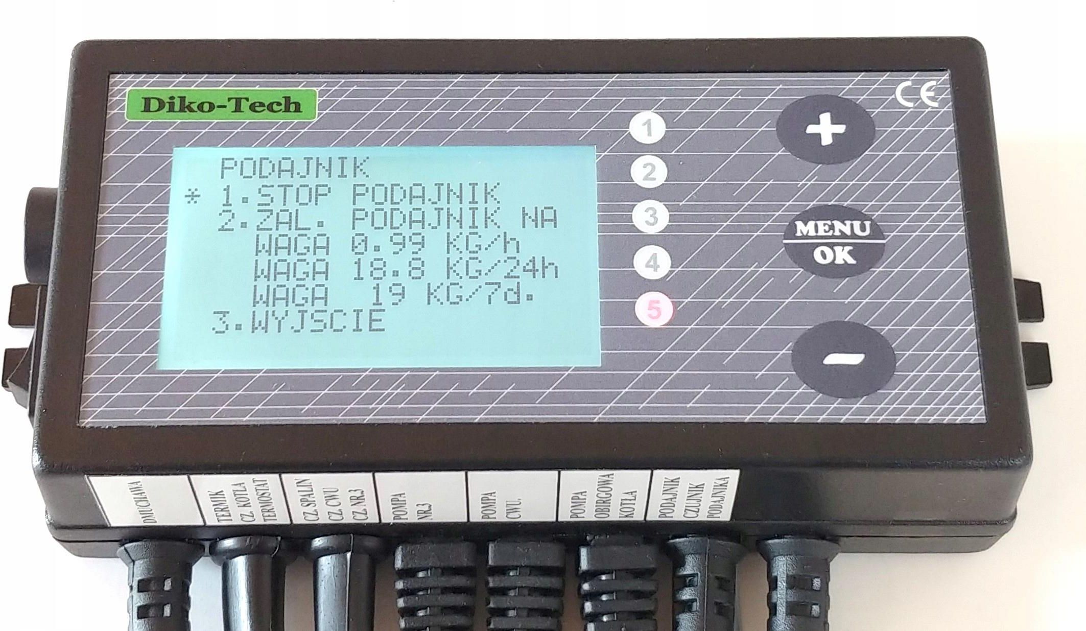 Diko-Tech Sterownik Kotła Z Podajnikiem DT02 - Opinie i ceny na Ceneo.pl