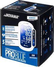 NOVAMA Pro Blue Ciśnieniomierz naramienny AF z aplikacją mobilną ...