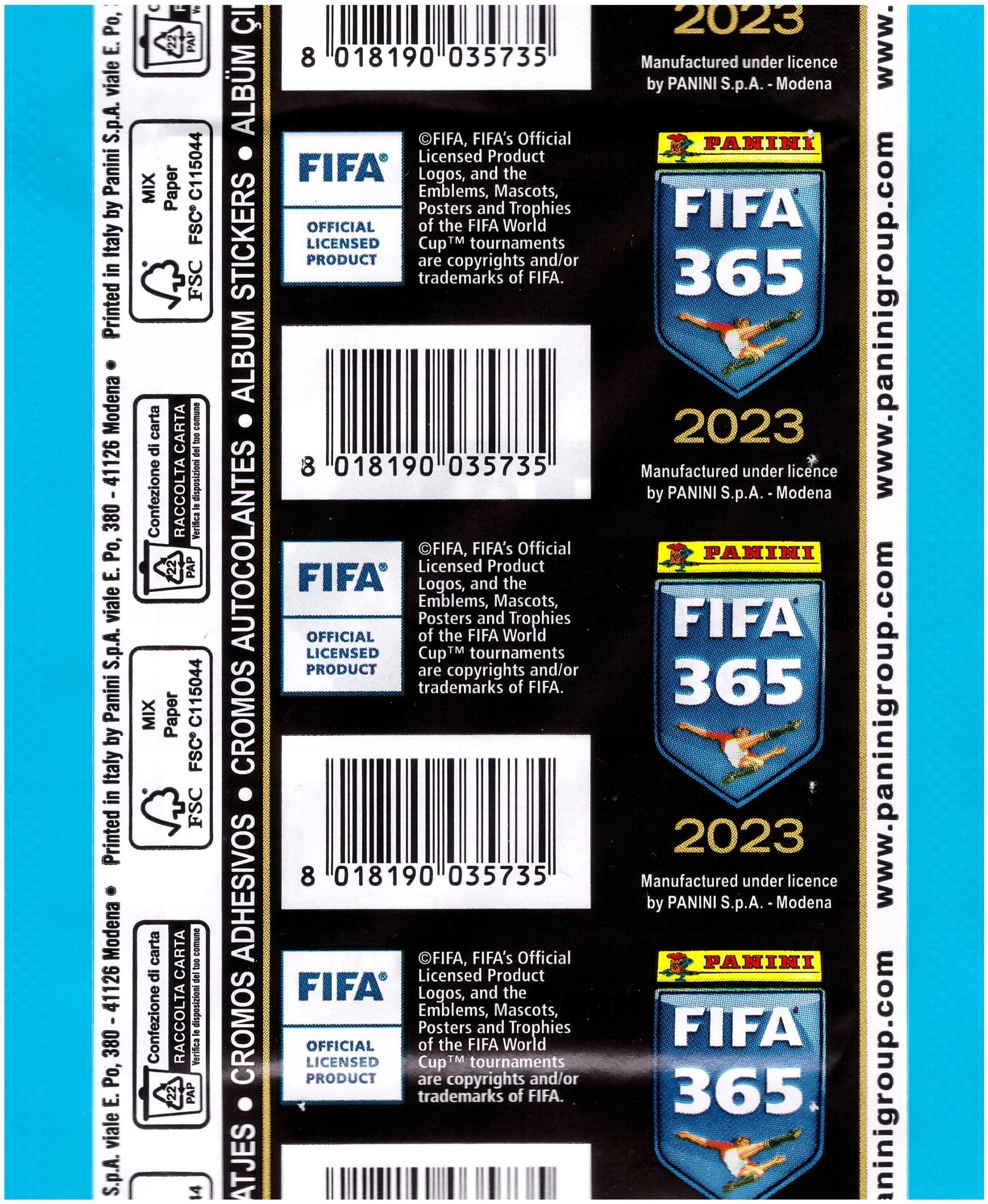 Fifa 365 2023 Panini 20 Saszetek Z Naklejkami - Ceny i opinie - Ceneo.pl
