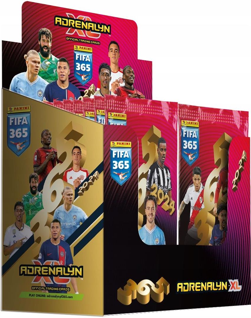 Karty 50szt. Panini Fifa 365 Adrenalyn Xl 2024 Box - Ceny i opinie ...