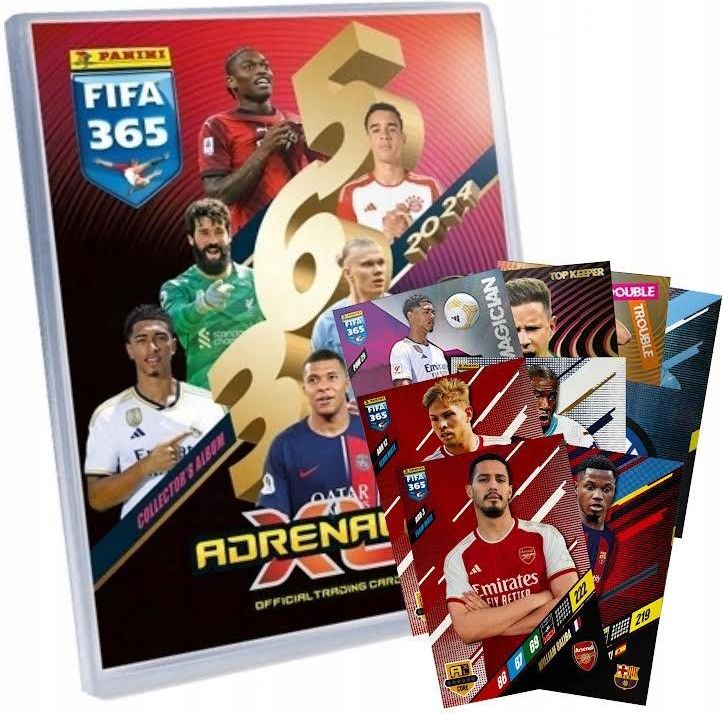 Fifa 365 2024 Zestaw Album 25 Kart Piłkarskich - Ceny i opinie - Ceneo.pl