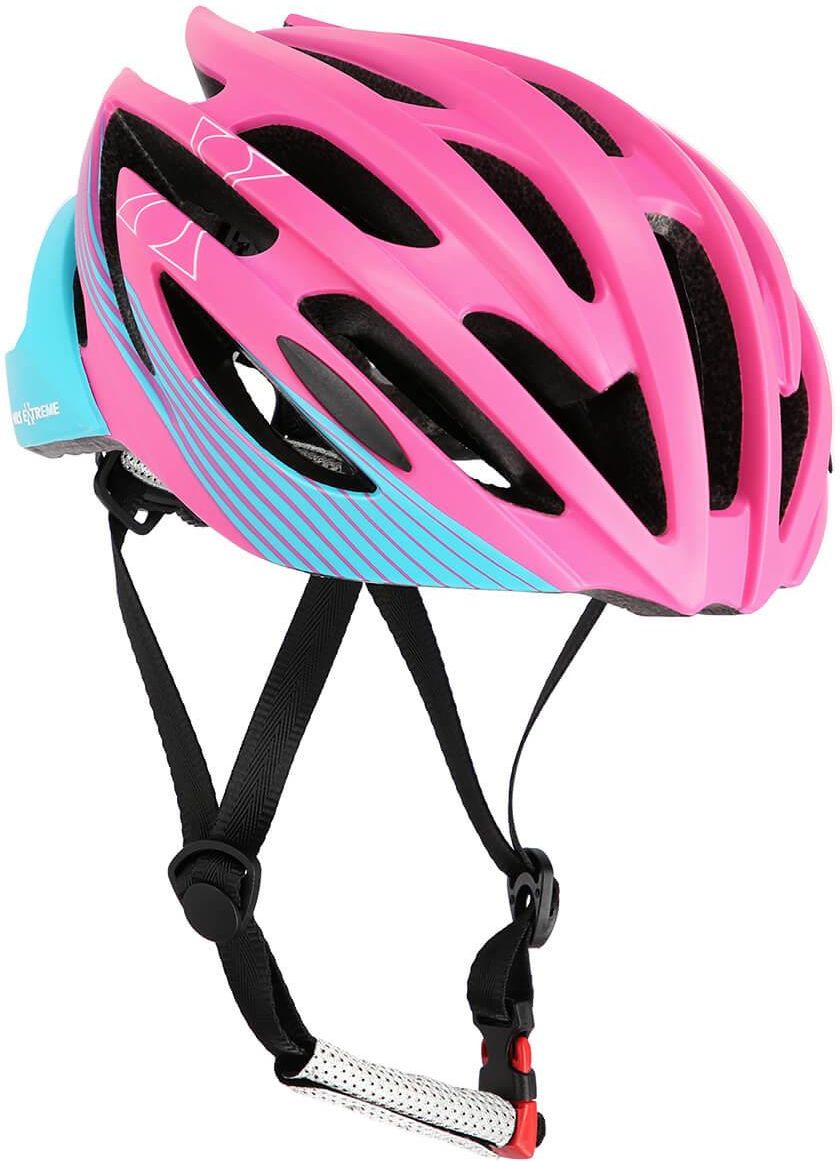 Kask Rowerowy Damskie Z Regulacją Nils Extreme Mtw24 Fioletowy ...