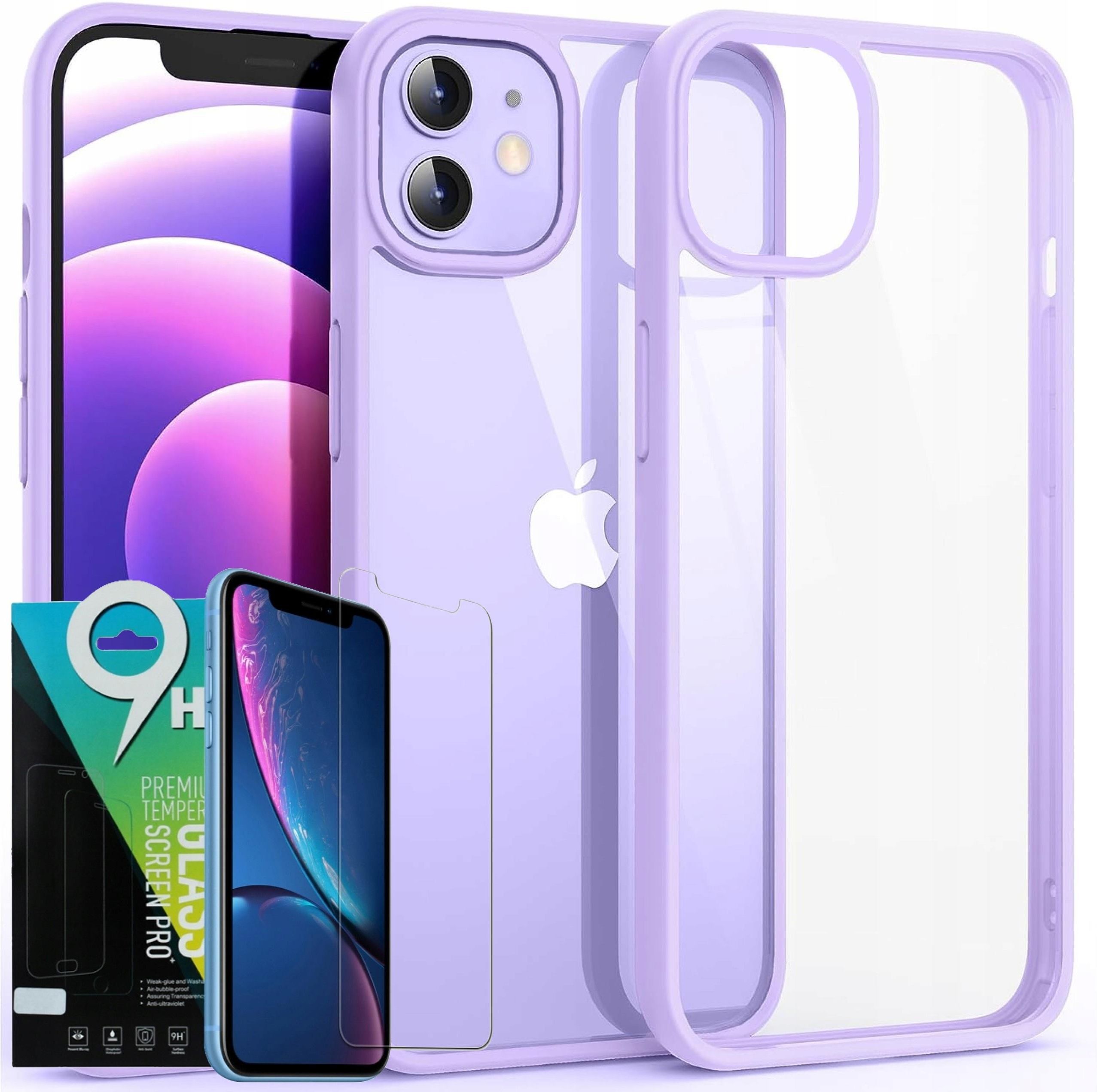 Bowi Przezroczyste Etui Obudowa Do Iphone 11 Fioletowy - Etui na ...