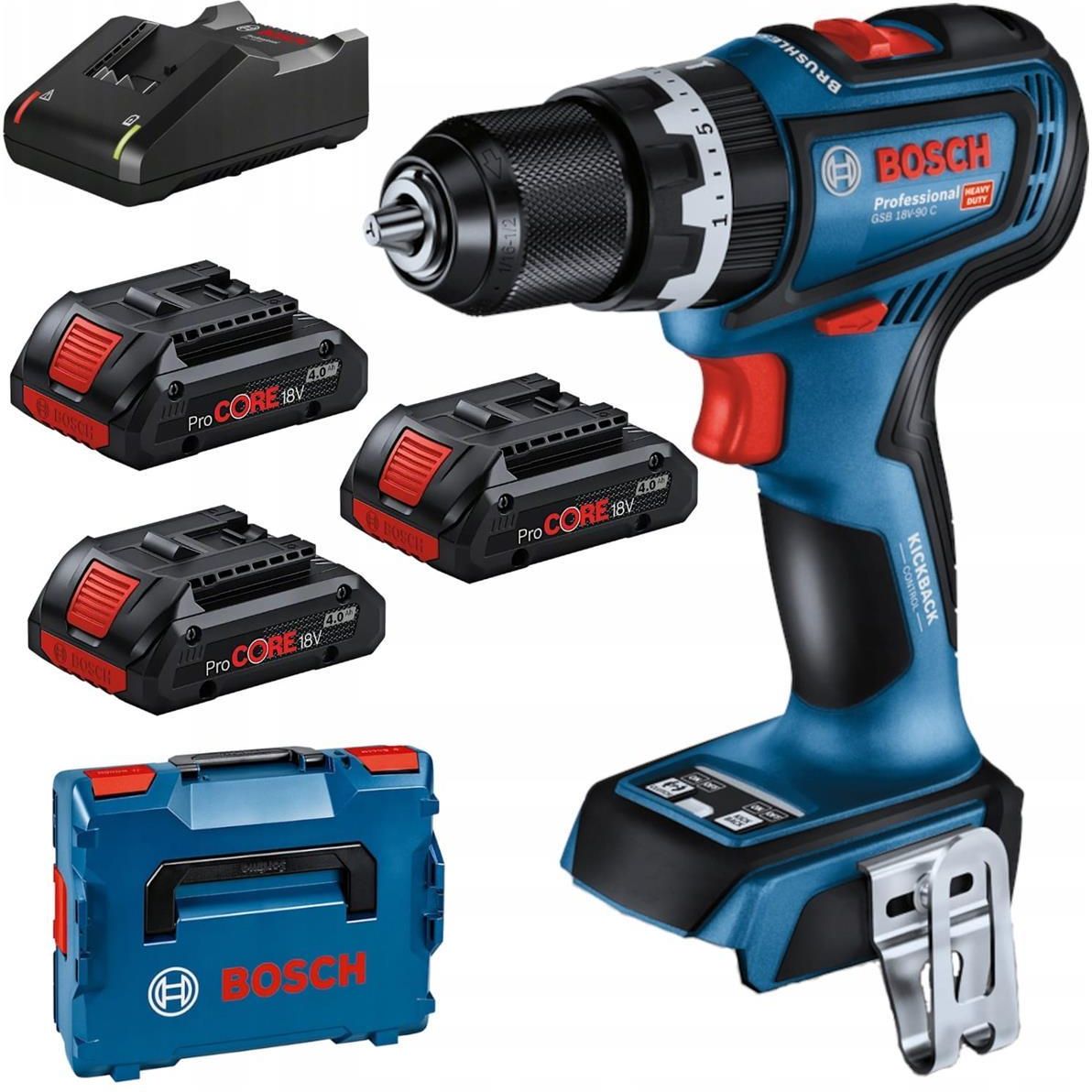 Wiertarko-wkrętarka Bosch GSB 18V-90 C Professional 0615A5002W - Opinie i ceny na Ceneo.pl