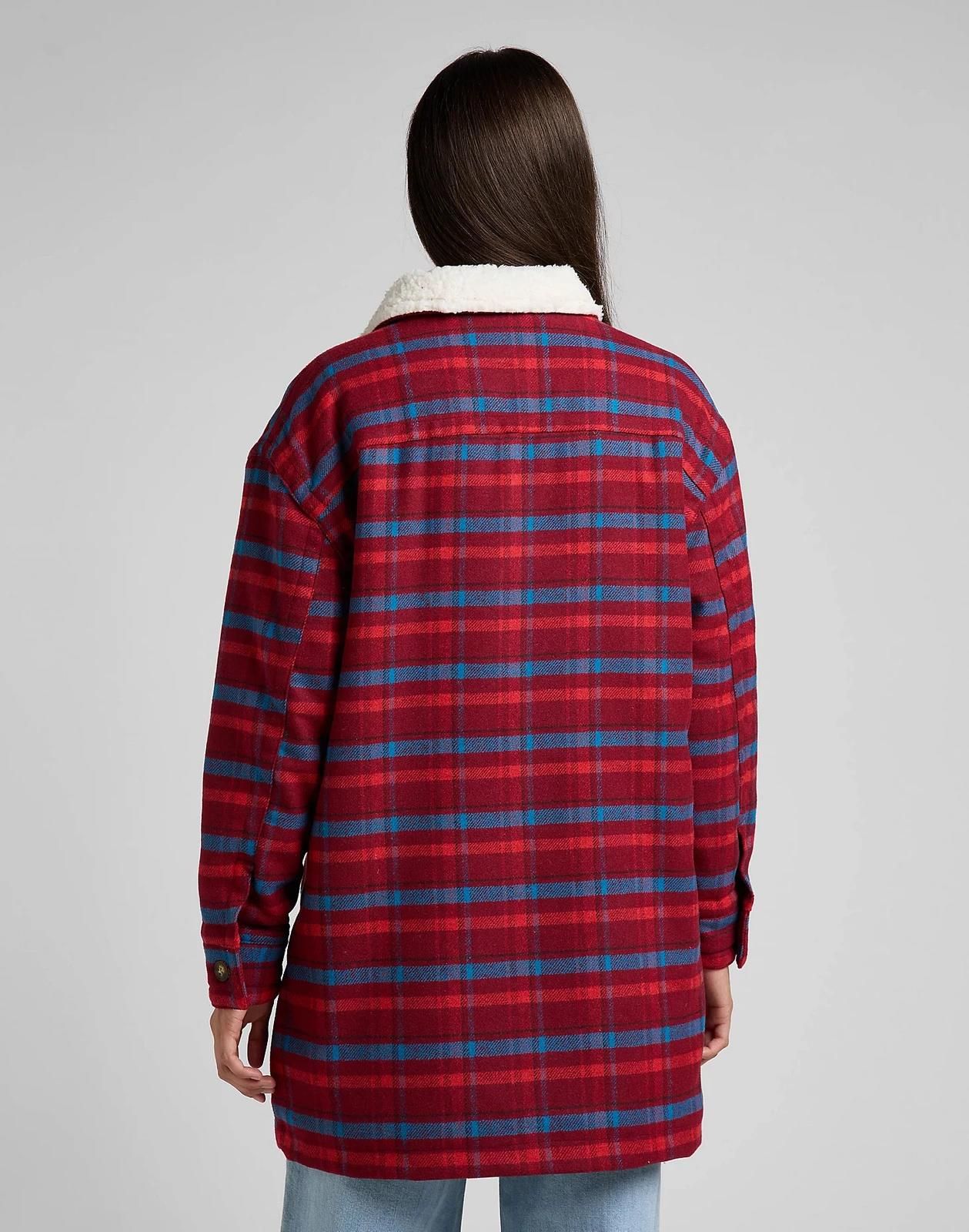 LEE WOOL COAT SCARLET L55HBJ10 - Ceny i opinie - Ceneo.pl