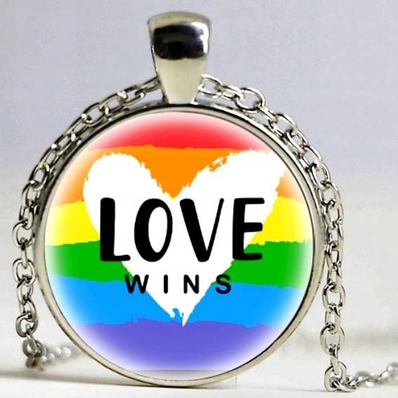 Goodies Naszyjnik 25mm PRIDE MONTH LGBTQ tęcza duma - Ceny i opinie ...