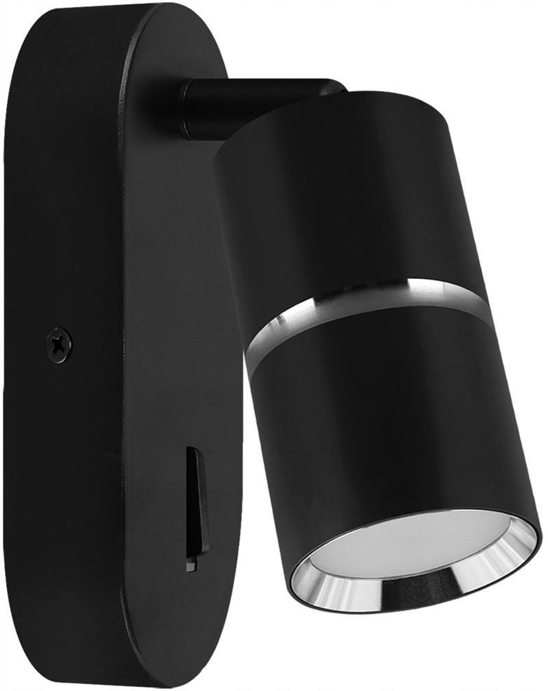 Lampa Ideus Dior Wll GU10 Black/Chrome - Opinie i atrakcyjne ceny na ...