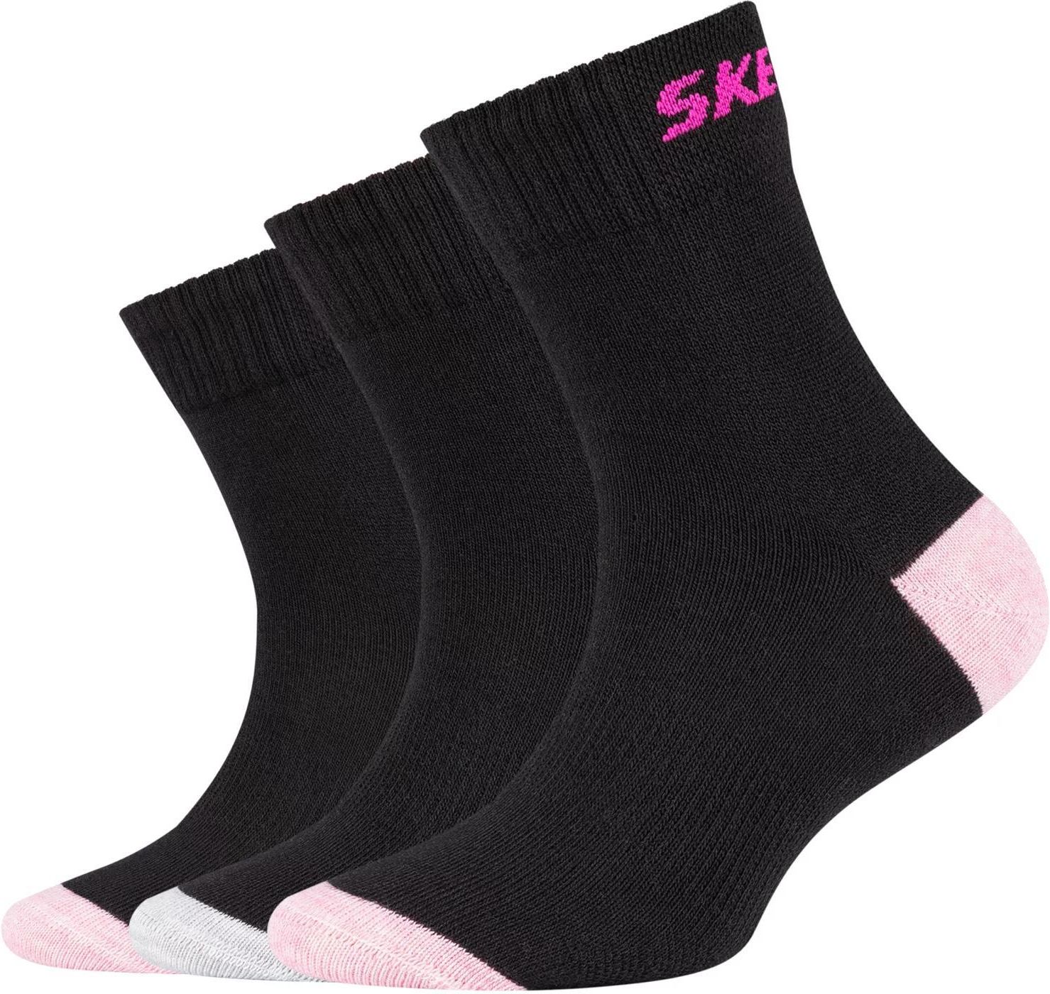 Skarpety dziecięce Skechers 3PPK Wm Mesh Ventilation Socks SK41053-9999 ...