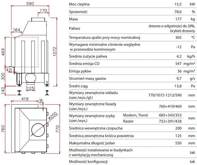 Unico Dragon 4B P Raster Refrabox - Opinie i ceny na Ceneo.pl