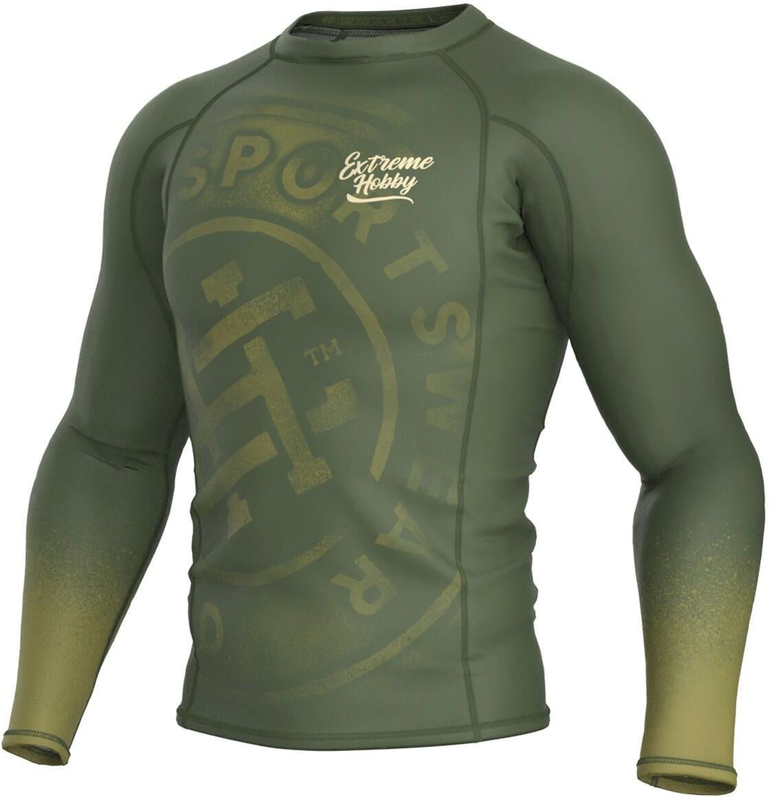 Extreme Hobby Rashguard Męski BADGE Khaki - Ceny i opinie - Ceneo.pl