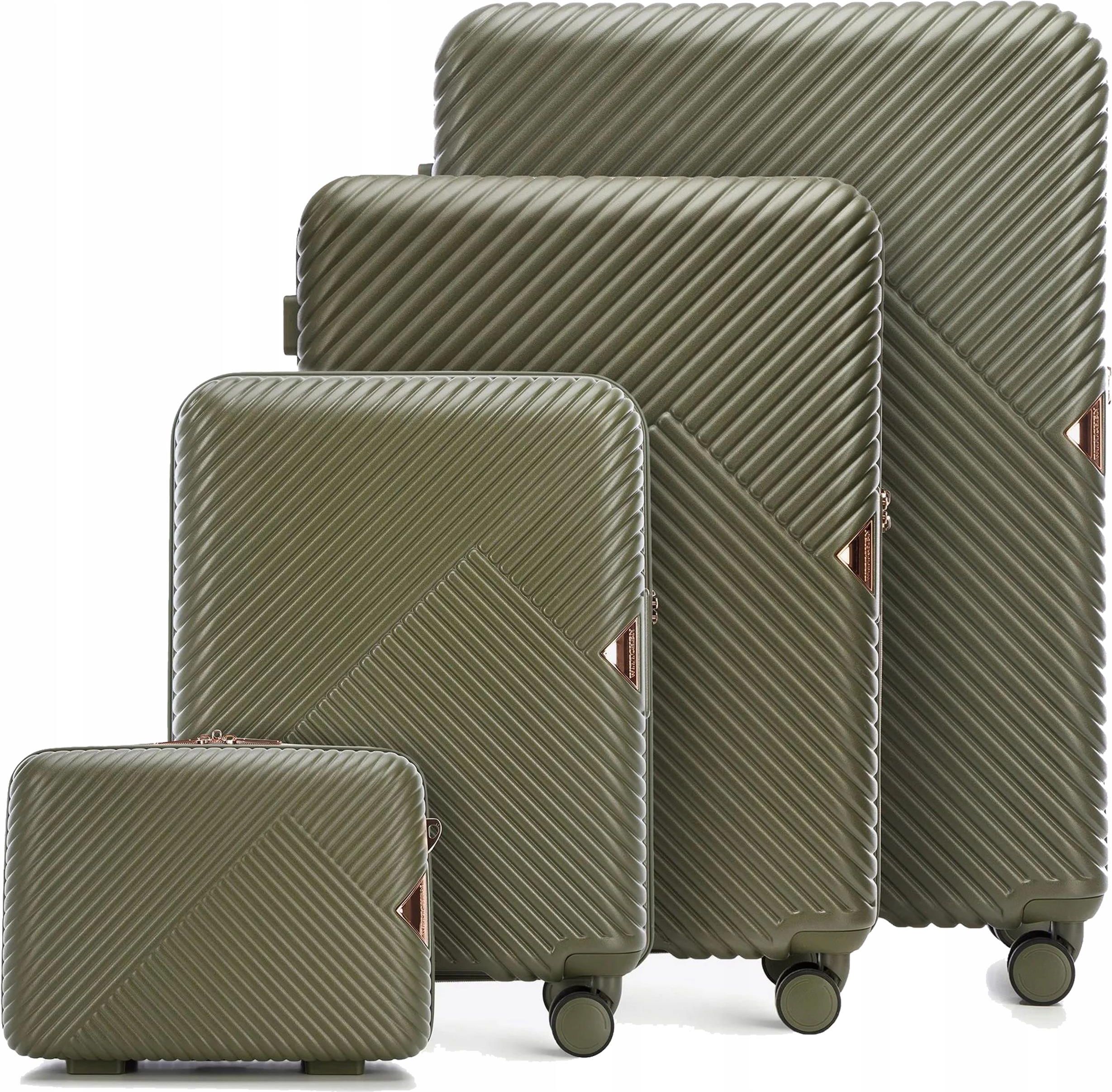 Zestaw walizek Wittchen Gl Style 56-3P-84K zielony - Ceny i opinie ...