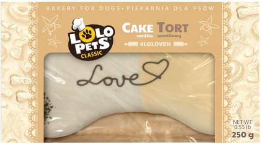 Karma Lolo Pets Tort Dla Psa Love Waniliowy - Ceny i opinie - Ceneo.pl