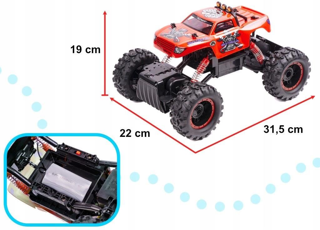 Samochód RC zdalnie sterowany NQD ROCK CRAWLER KIN - Ceny i opinie ...
