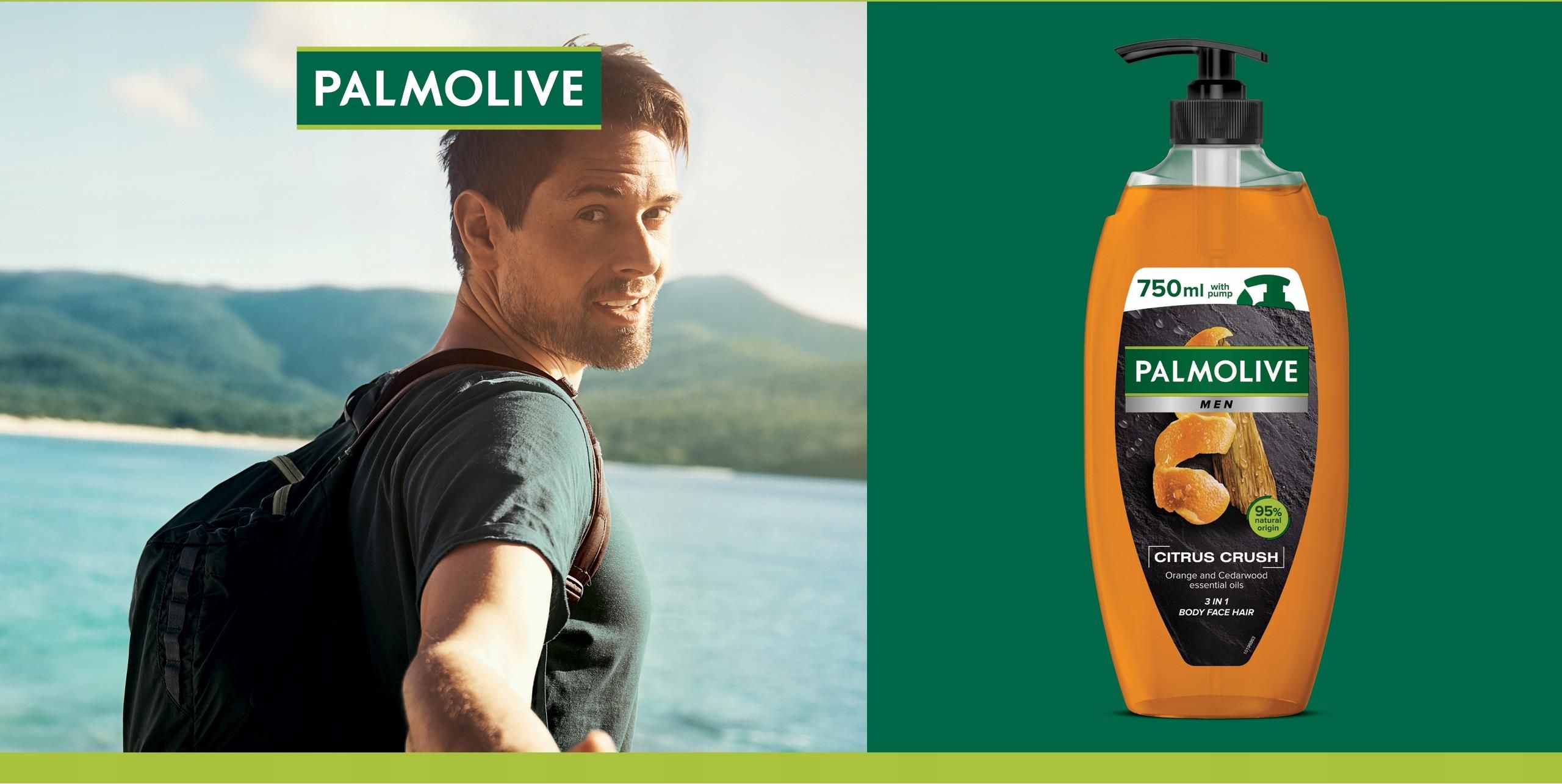 Palmolive Men żel pod prysznic 3x750ml - opinie i ceny na Ceneo.pl