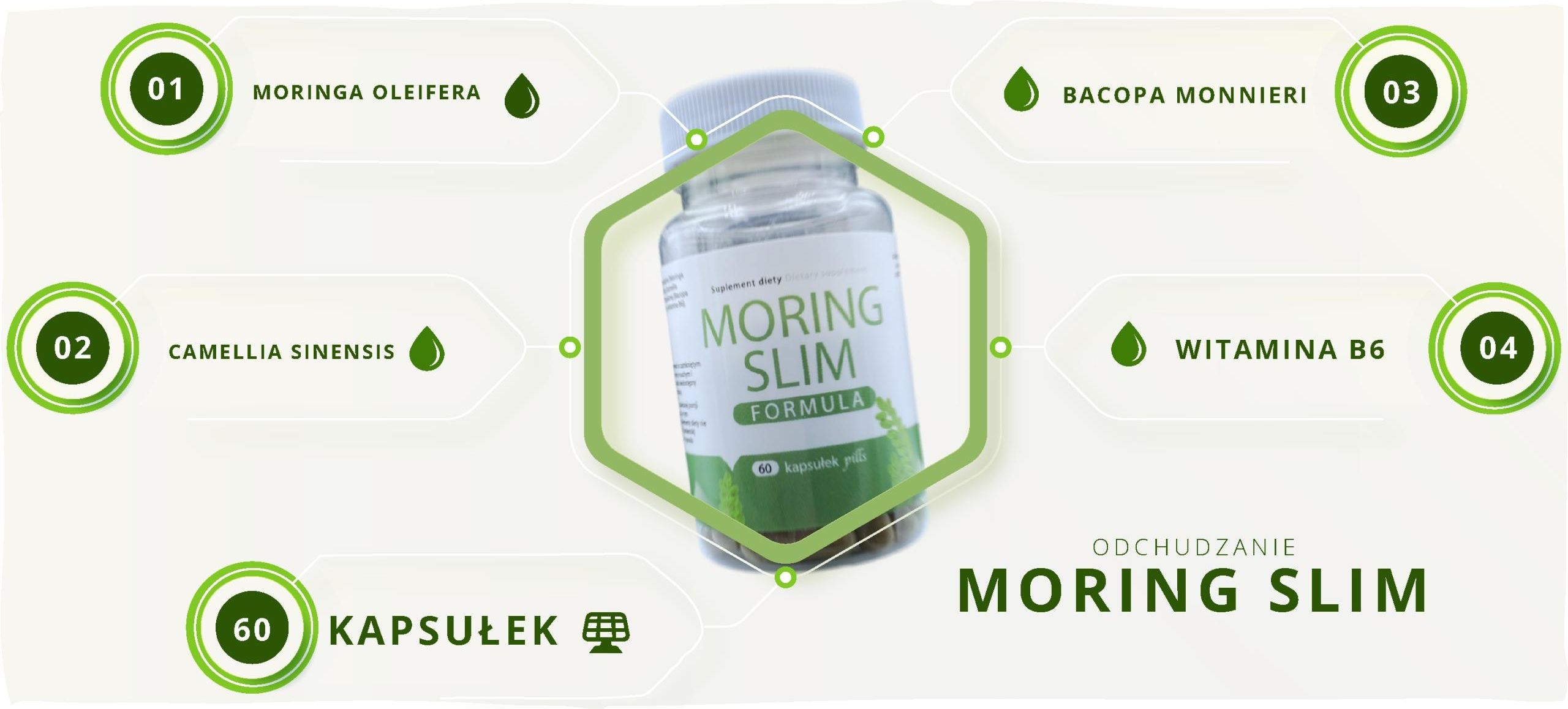 Moring Slim 60 kaps. - Opinie i ceny na Ceneo.pl