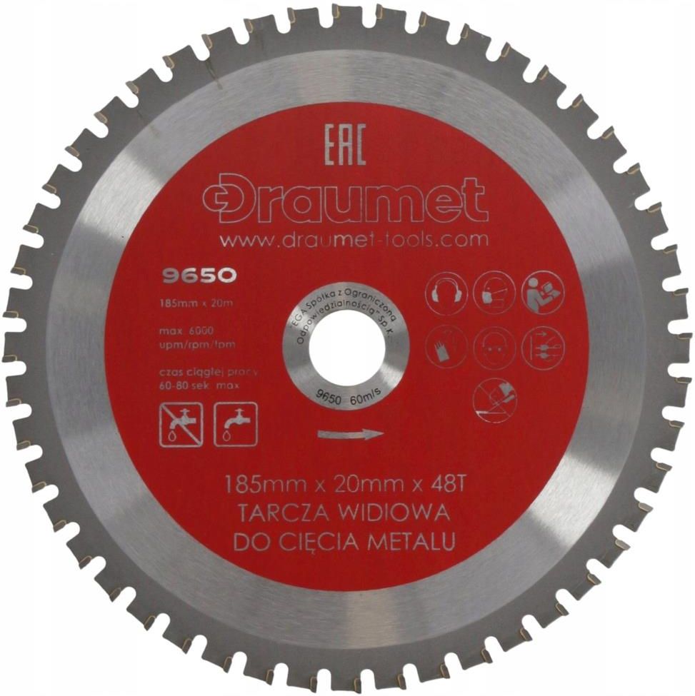 Tarcza tnąca Draumet Tarcza Widiowa Do Metalu 185X20X48mm 9650 - Opinie ...