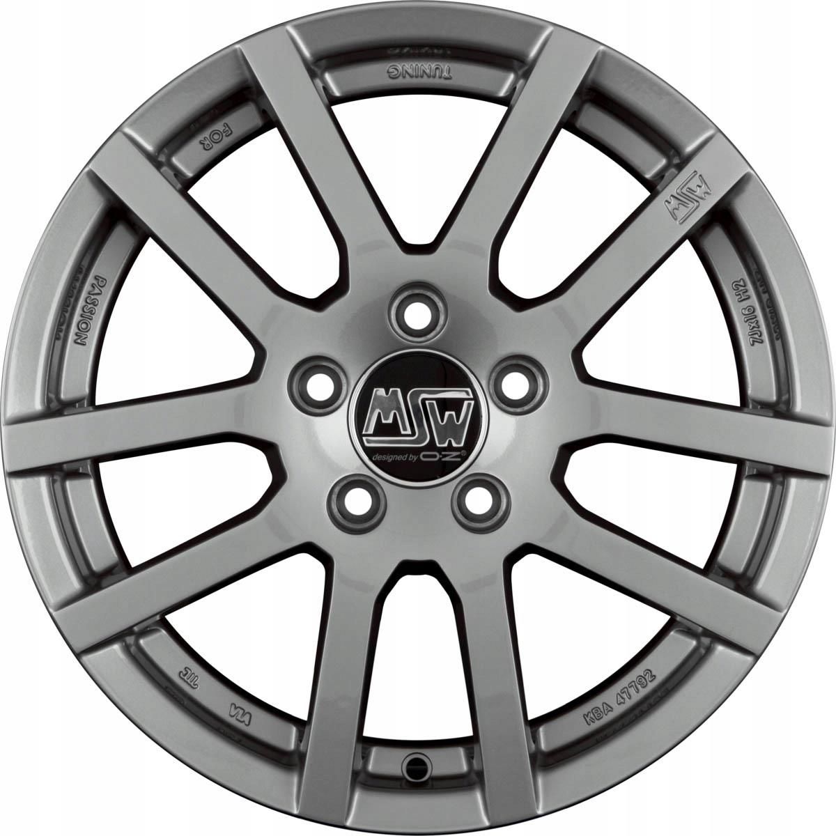 Felgi Msw 1X Felga 16 5X112 W19202103T28 - Aluminiowe - Opinie, sklepy ...