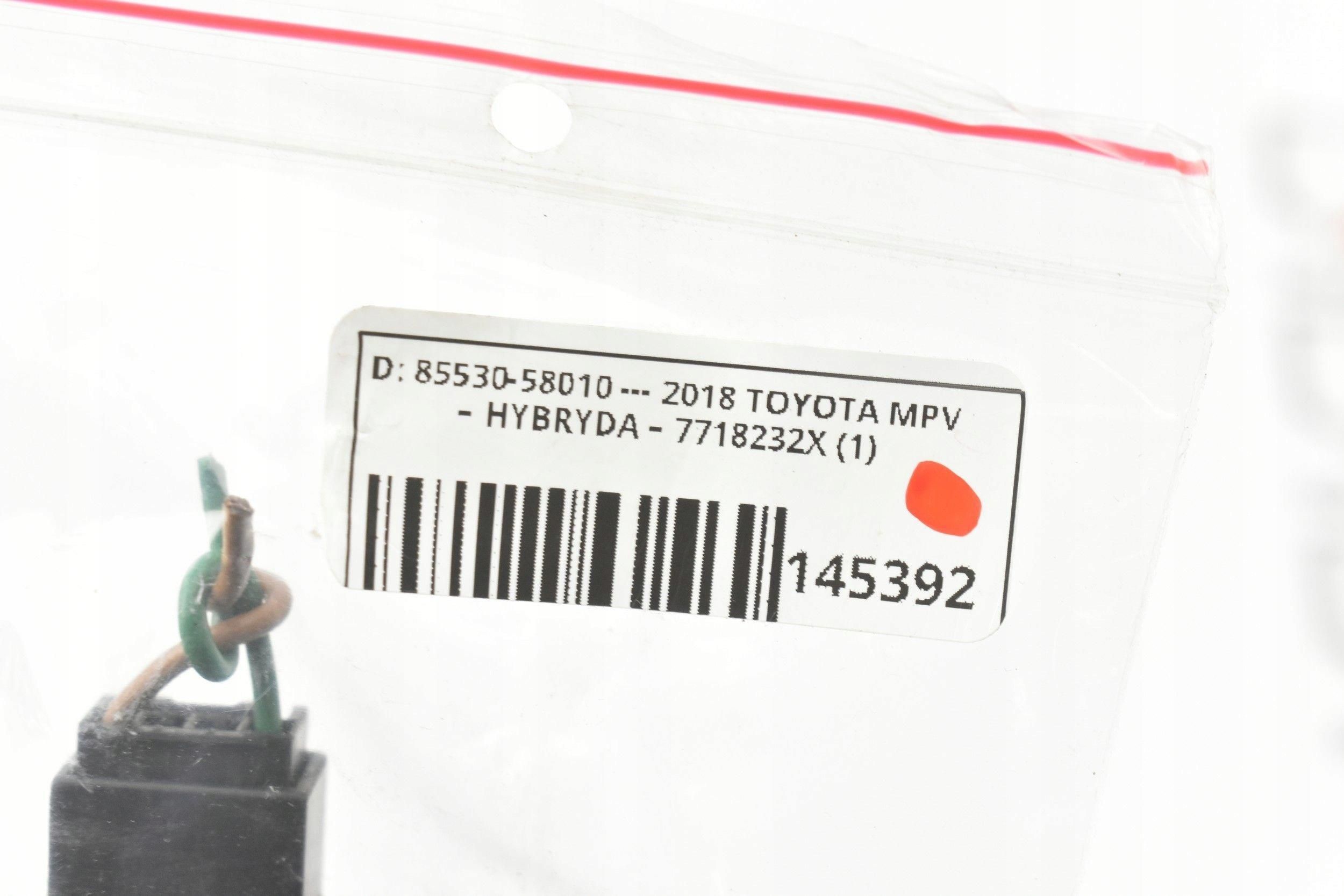 Wyposażenie elektryczne Toyota Oe Gniazdo Ładowania 1500W 85530 58010 ...