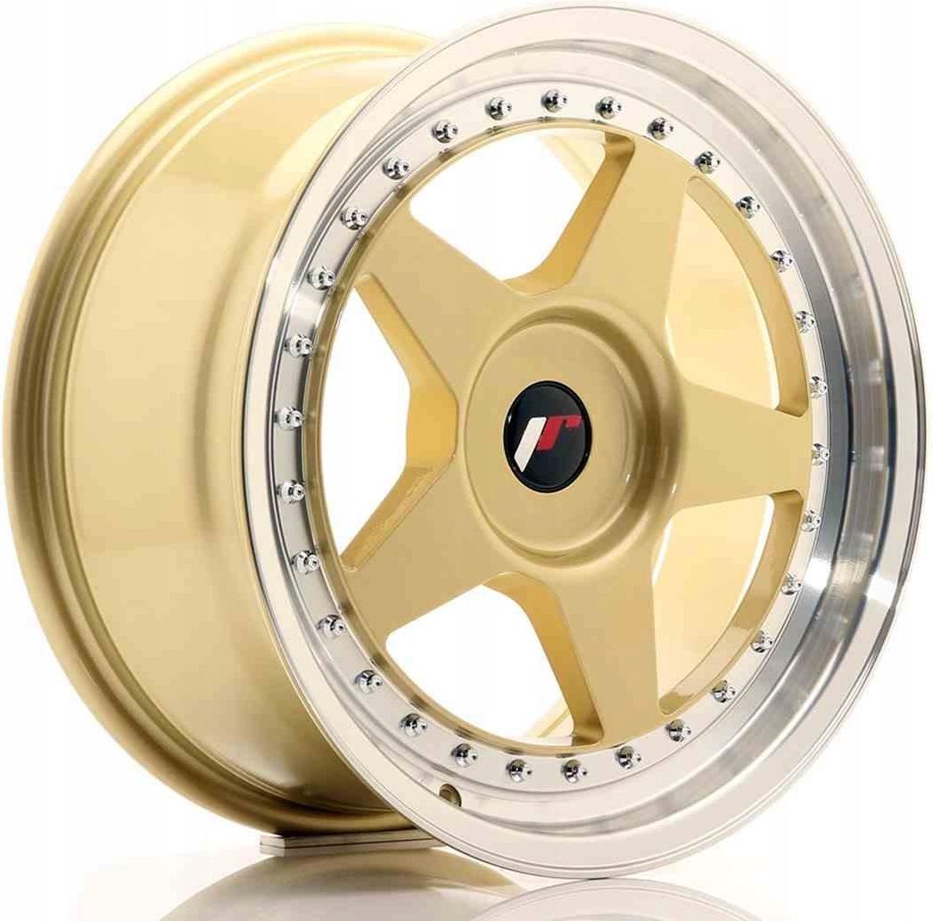 Felgi Japan Racing Jr Wheels Jr6 17X8 Et20 35 Blank Gold W Machined L ...