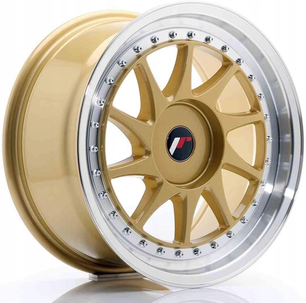 Felgi Japan Racing Jr Wheels Jr26 17X8 Et20 35 Blank Gold W Machined ...