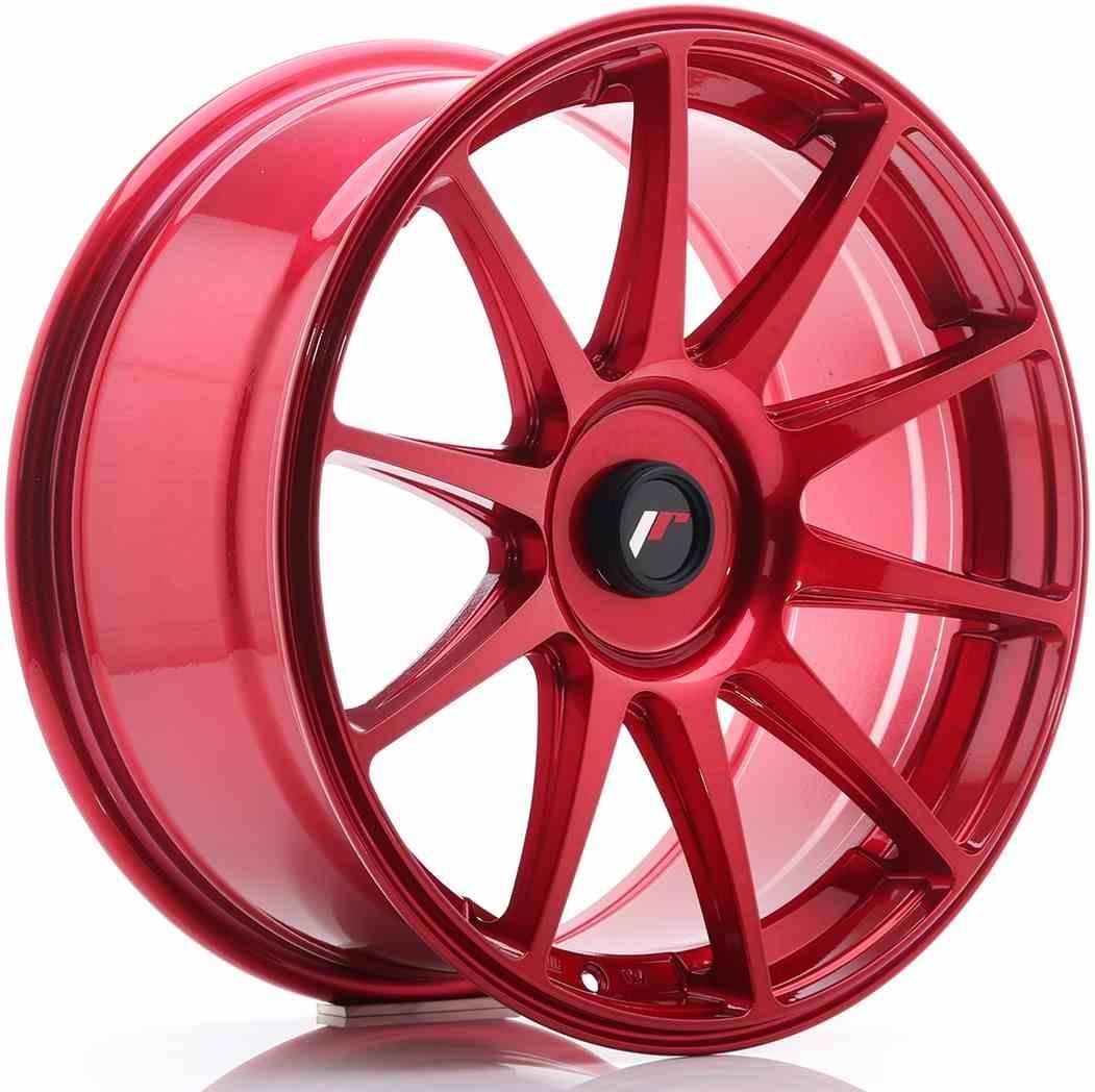 Felgi Japan Racing Jr Wheels Jr11 18X8 5 Et35 40 Blank Platinum Red ...