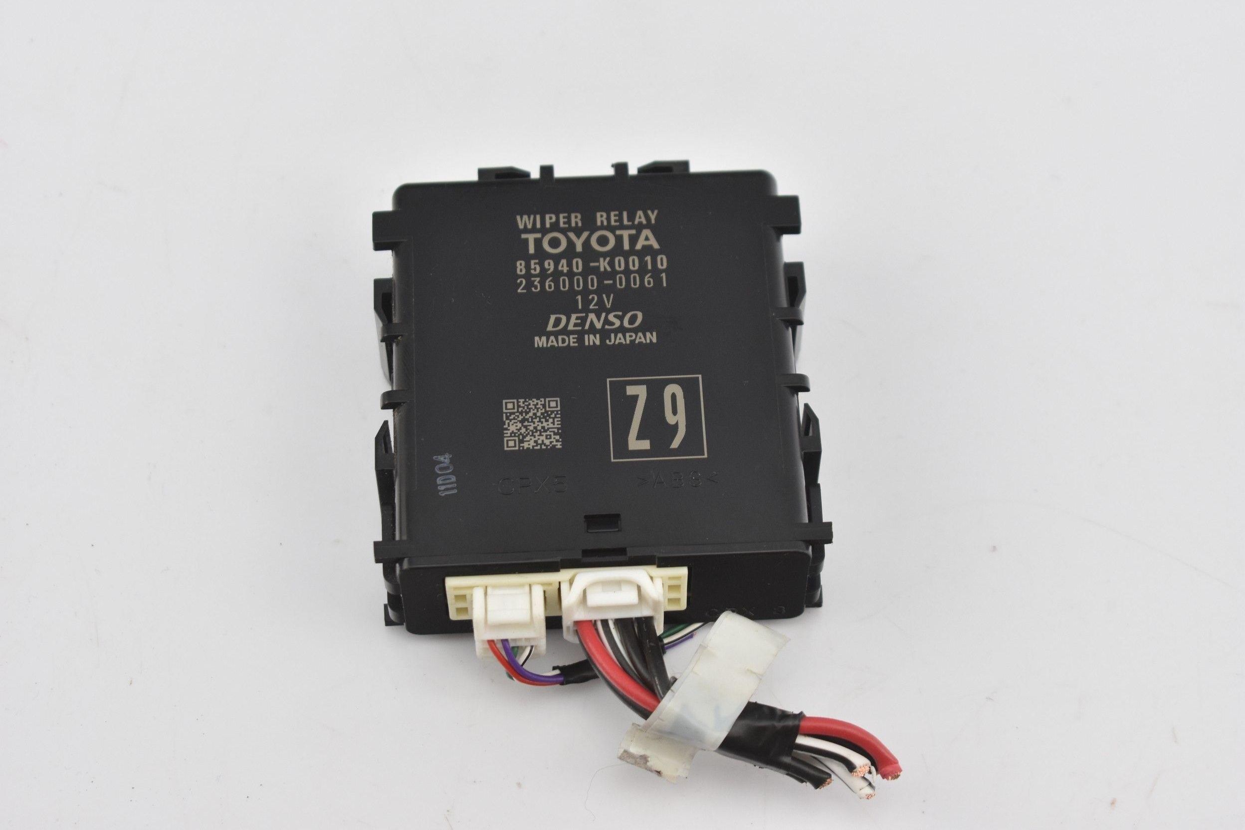 Toyota Oe Przekaźnik Wycieraczek 85940 K0010 Yaris Iv 20 - Opinie i ...
