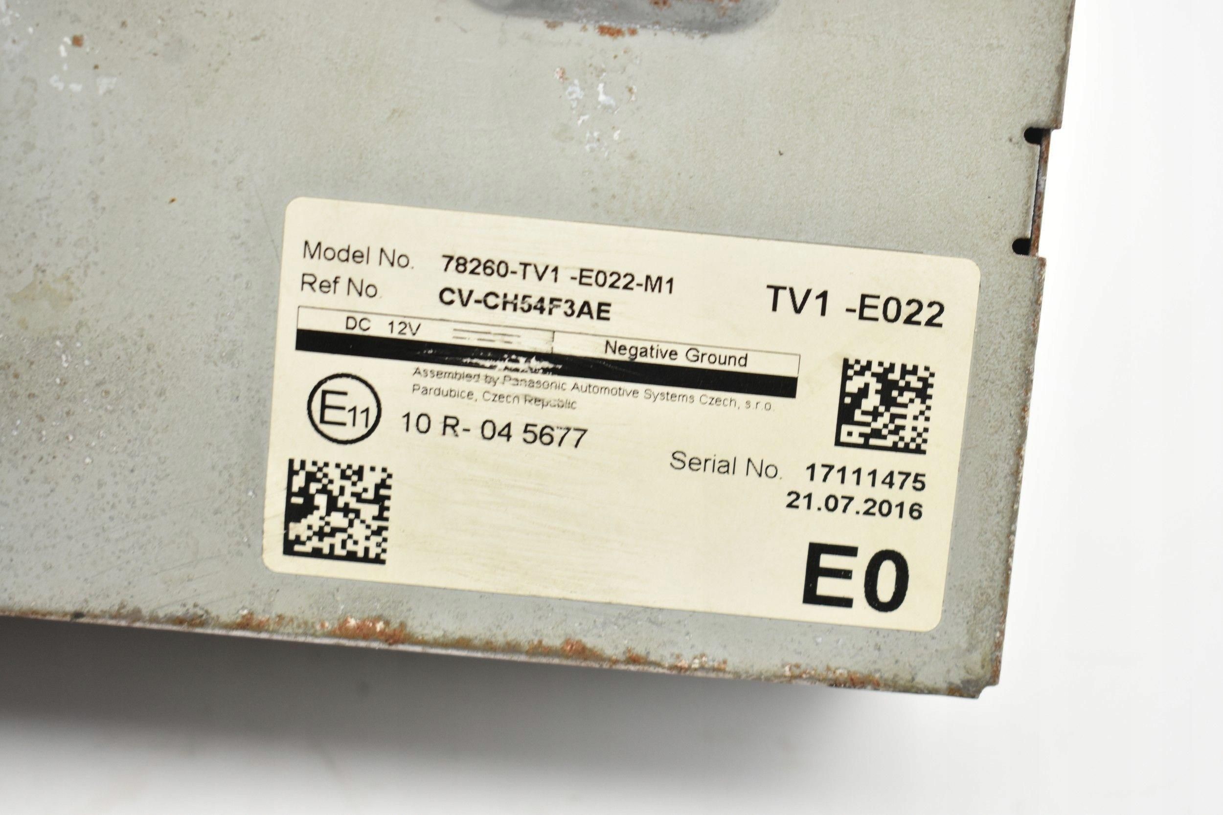 Honda Oe Wyświetlacz Ekran 78260 Tv1 E022 M1 Civic Ix - Opinie i ceny ...