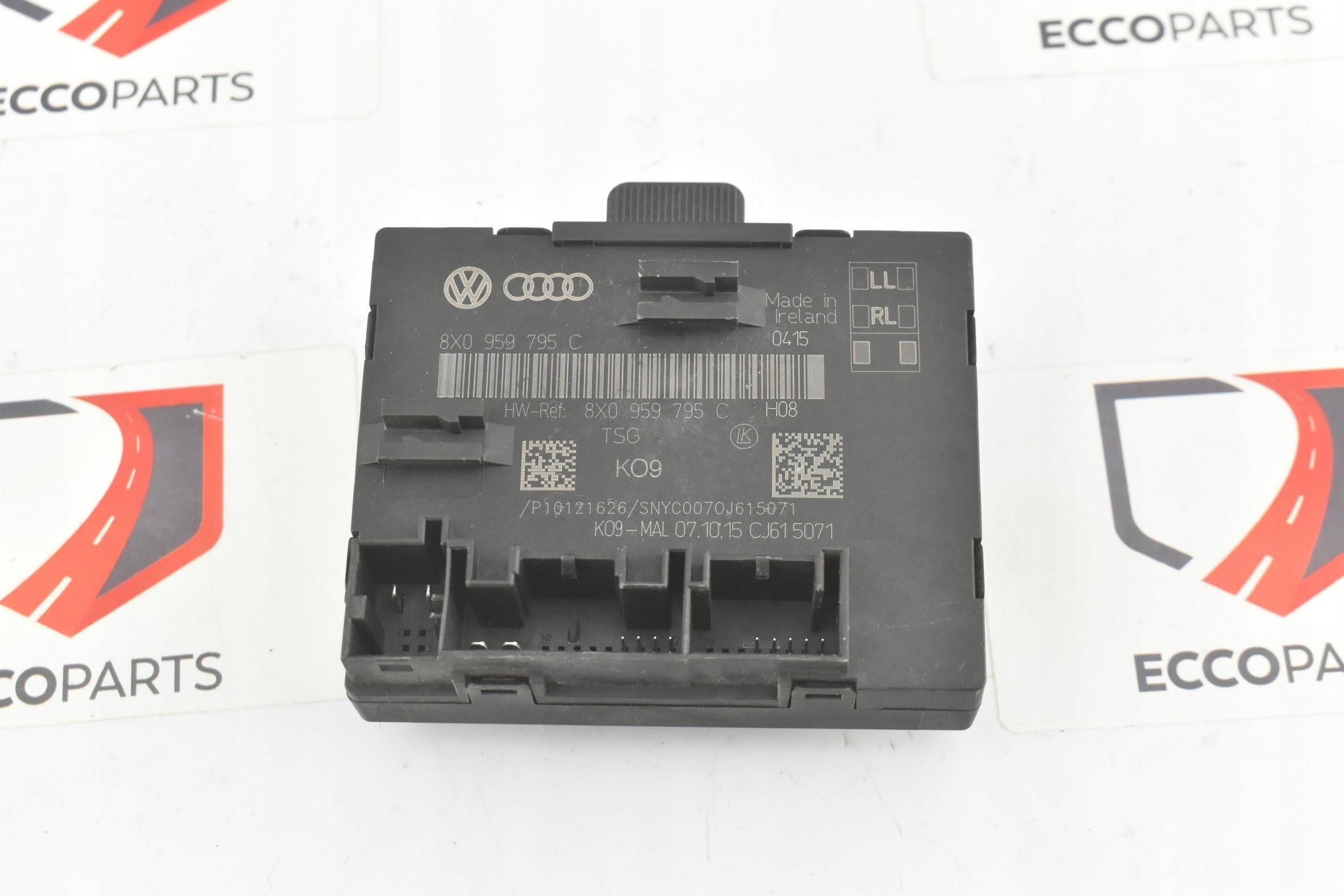 Wyposażenie elektryczne Audi Oe Moduł Drzwi 8X0959795C 8X0959795A Q3 8U ...