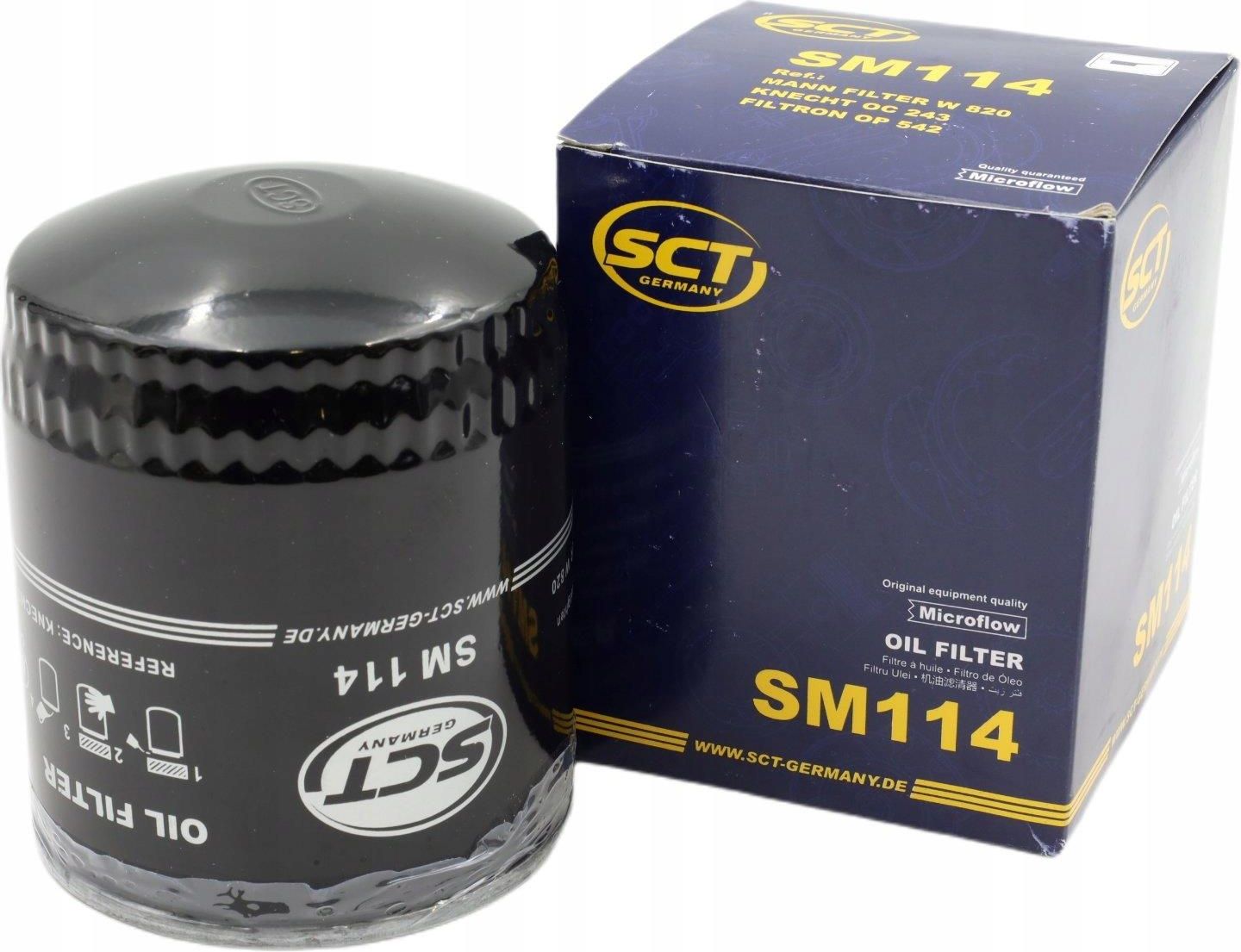 Sct Germany Filtr Oleju Sm114 - opinie i ceny na Ceneo.pl