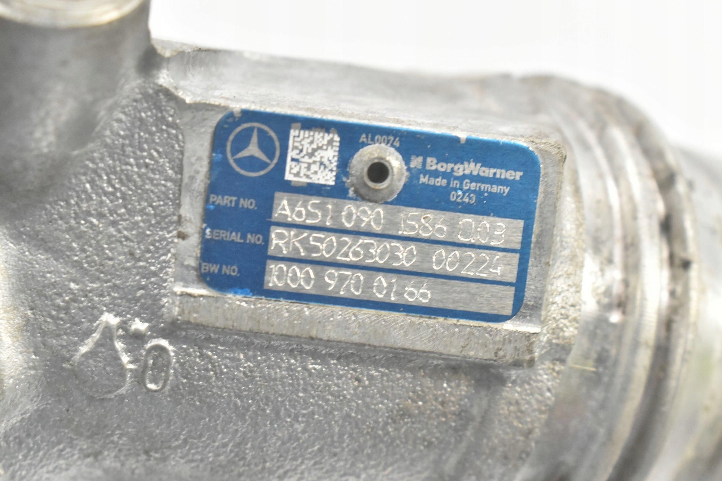 Mercedes Benz Oe Rura Króciec Turbosprężarki A6510901586 W205 X253 ...