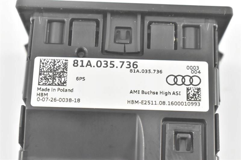 Audi Oe Gnizdo Usb Aux 81A035736 A6 C7 A3 8V Rs3 A7 4G - Opinie i ceny ...