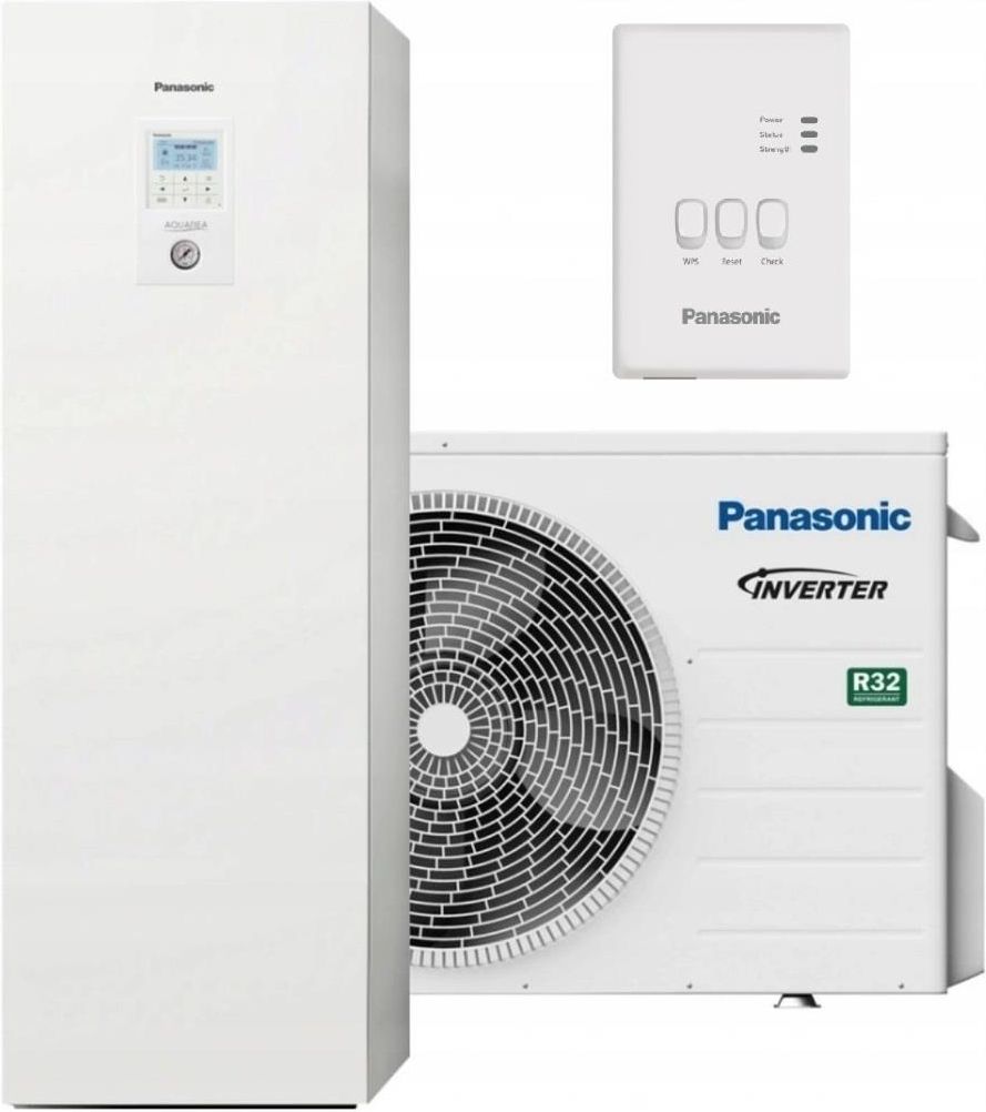 Pompa ciepła Panasonic All In One Gen.H 9kW Montaż KITADC9JE5B1SM ...
