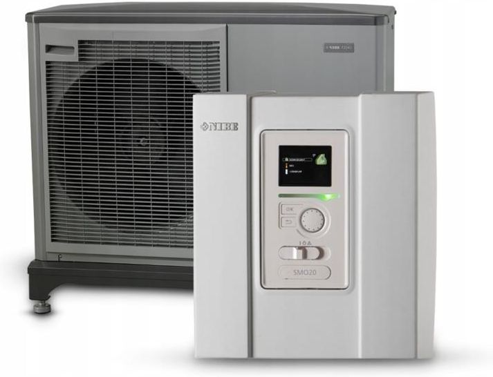 Pompa ciepła Nibe Monoblok F2040 8kW Smo 40 064109+067225 - Opinie i ceny na Ceneo.pl