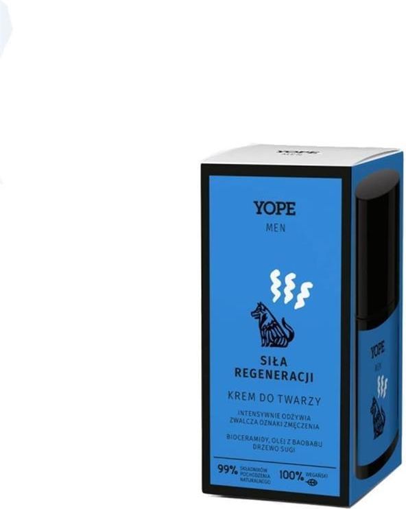 Krem do twarzy Yope Men Wood Krem Do Twarzy Siła Regeneracji 50 ml ...