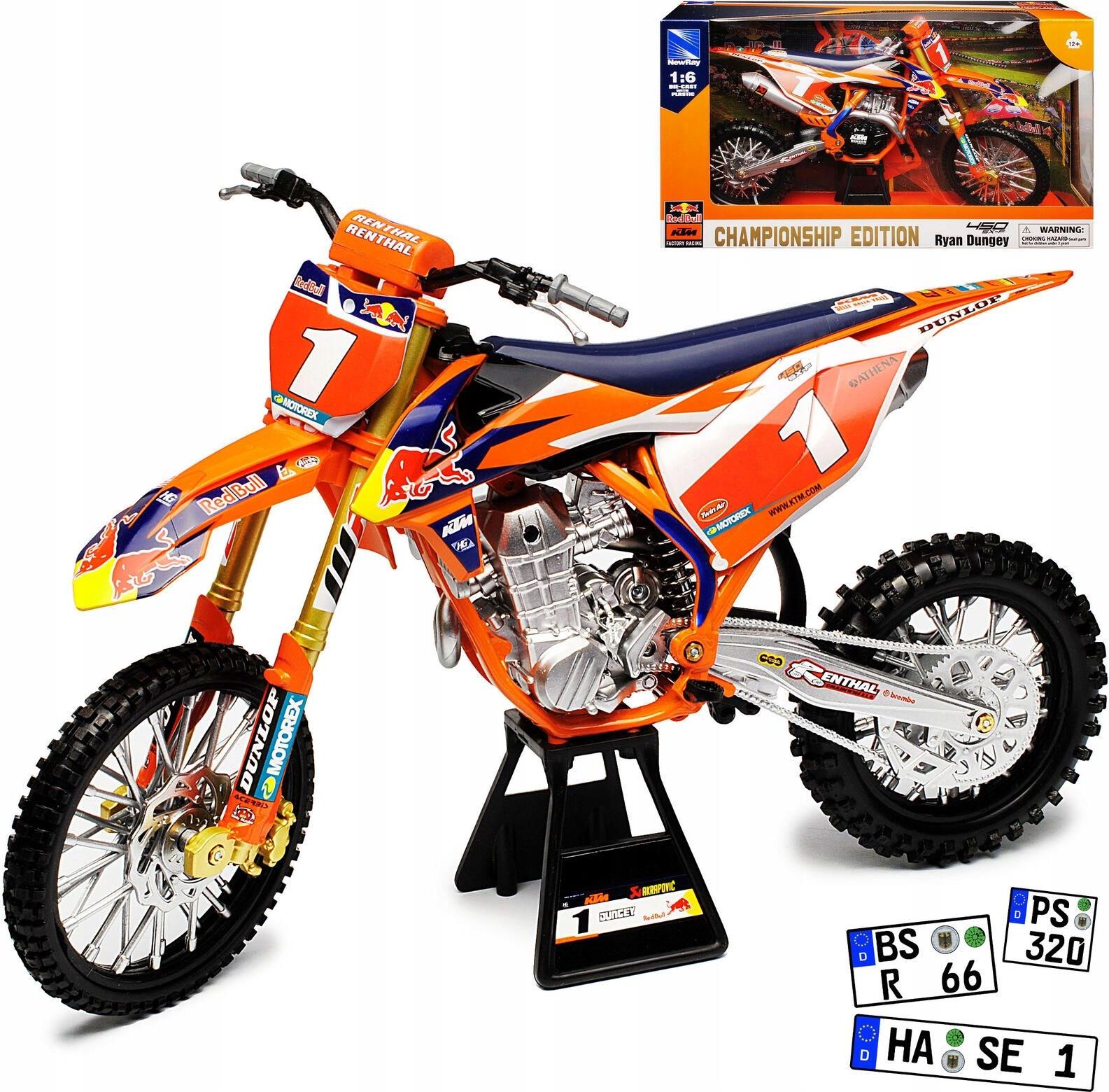 New Ray Motor Ktm 450 Sx-F Ryan Dungey Nr 1 Red Bull - Ceny i opinie ...