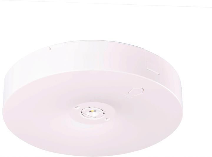 Intelight Oprawa Sieciowo-Awaryjna Natynkowa Starlet Round Led So 150 Sa 1H Mt Ip20 3W 170 Lm ...