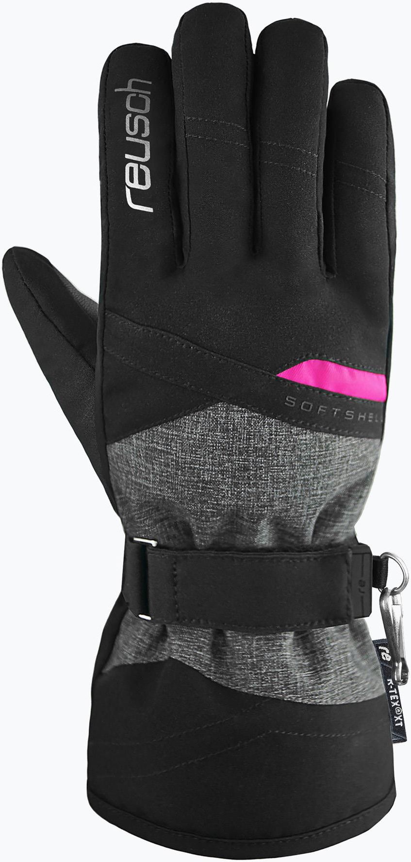 Rękawice Narciarskie Damskie Reusch Helena R-Tex Xt Black/Black Melange/Pink Glo - Ceny i opinie ...