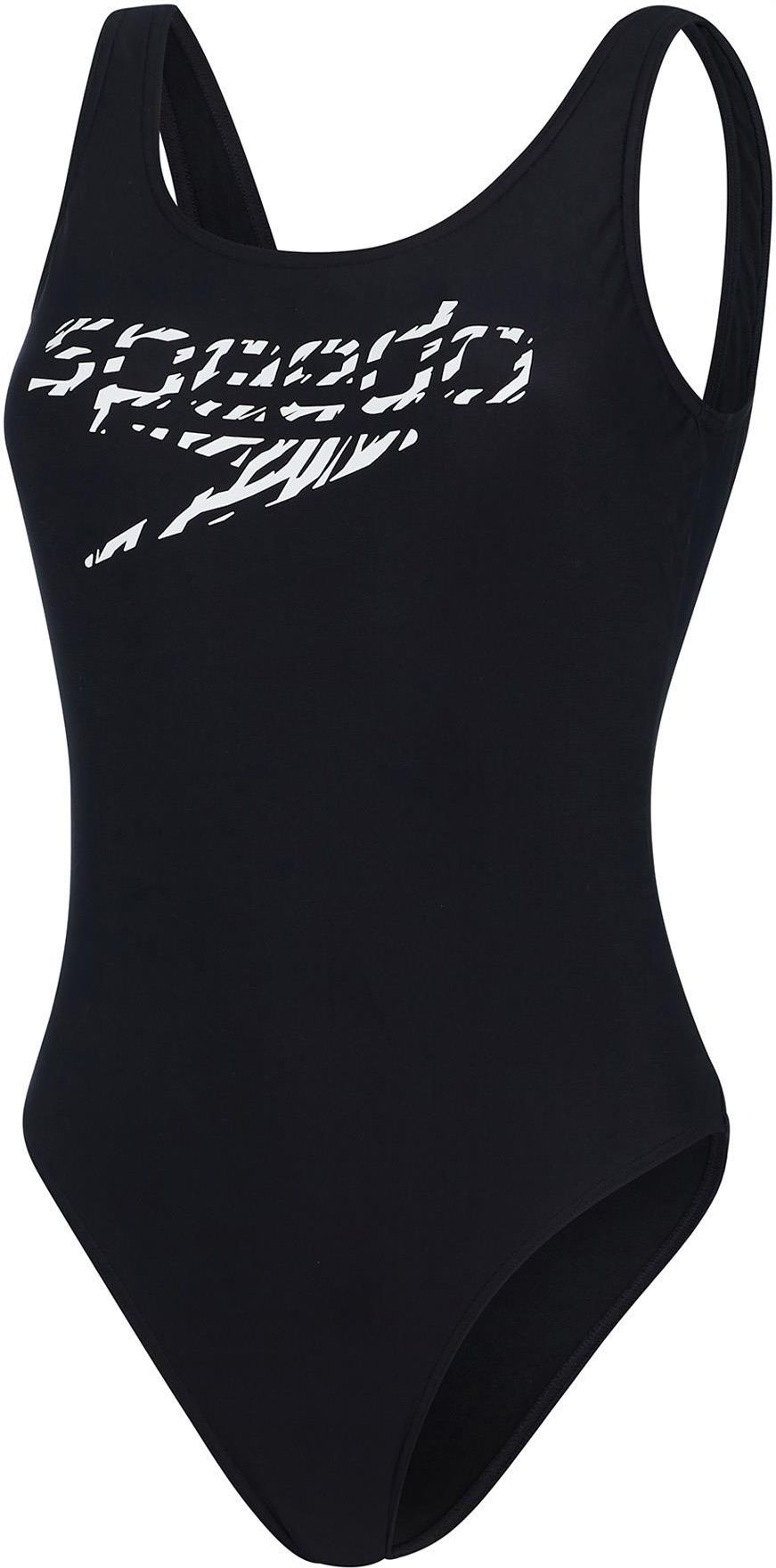 Speedo Logo Deep U Back Czarny 36 Czarny - Ceny i opinie - Ceneo.pl