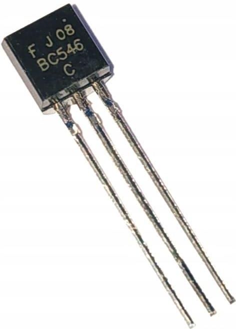 Tranzystor BC546 BC546C 65V 100mA TO-92 5szt. - Opinie i ceny na Ceneo.pl
