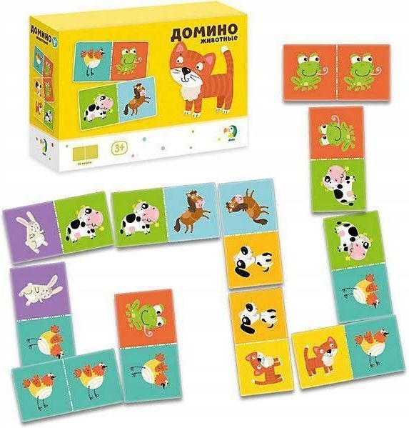 DoDo Domino game Animals - Gra dla dziecka - Ceny i opinie - Ceneo.pl