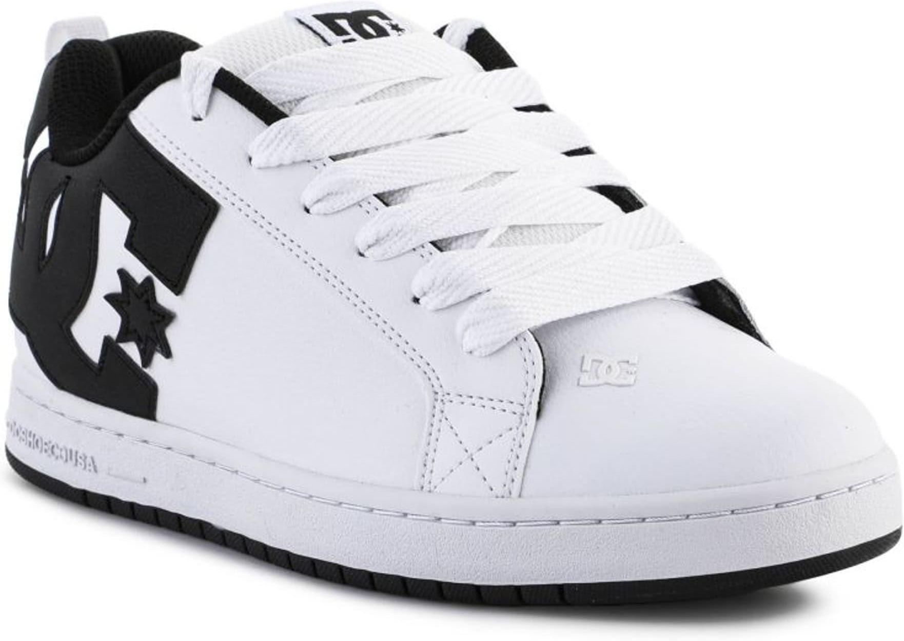Buty DC Court Graffik M 300529 (kolor Biały, rozmiar EU 43) - Ceny i ...