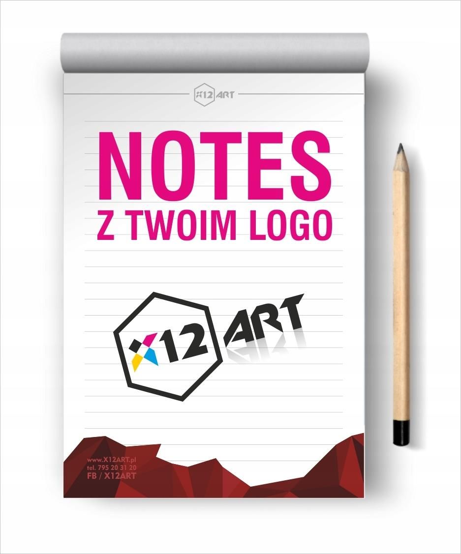 Notesy Firmowe Z Projektem Z Logo Notatnik A5 500 - Ceny i opinie ...
