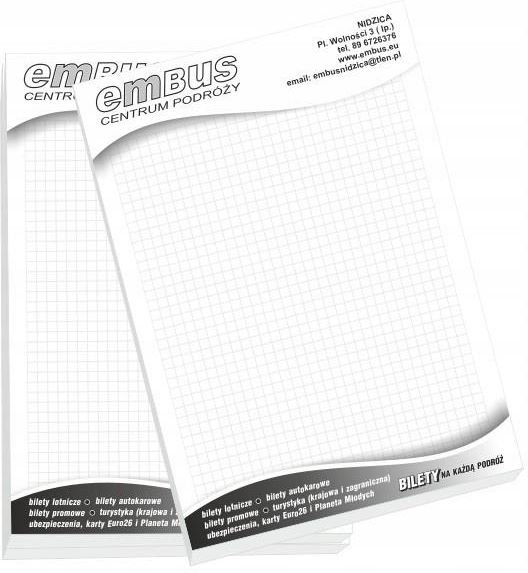 Notesy Z Logo Reklama Firmowe Notes A4X40 Projekt - Ceny i opinie ...