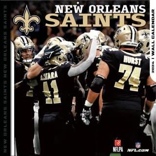 New Orleans Saints 2024 12x12 Team Wall Calendar - Ceny i opinie - Ceneo.pl