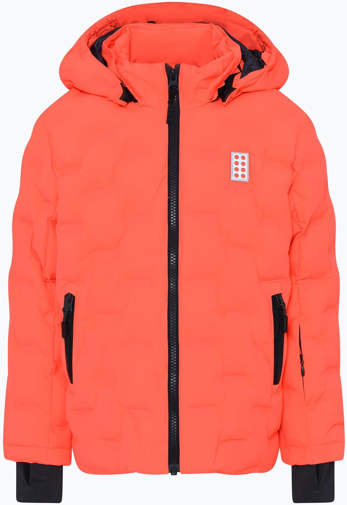 Kurtka Narciarska Dziecięca Lego Lwjipe Neon Red - Ceny i opinie - Ceneo.pl