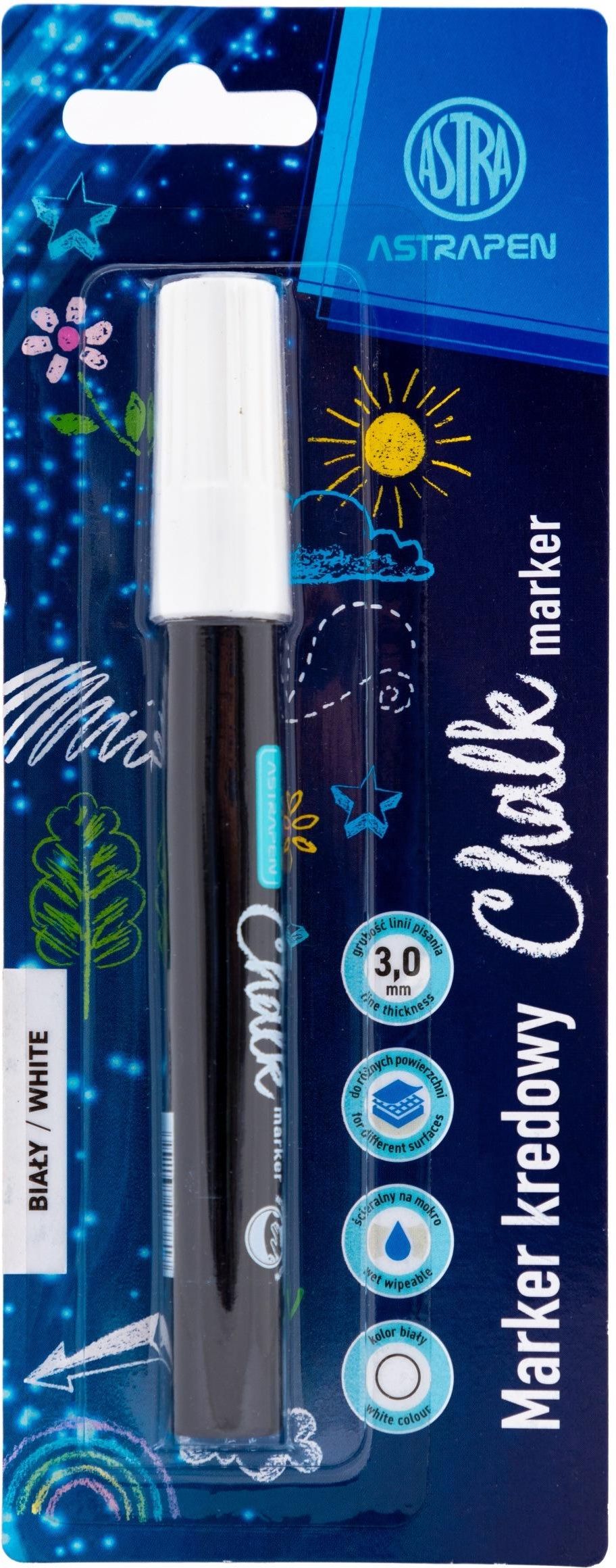 Astra Marker Kredowy Biały - Ceny i opinie - Ceneo.pl