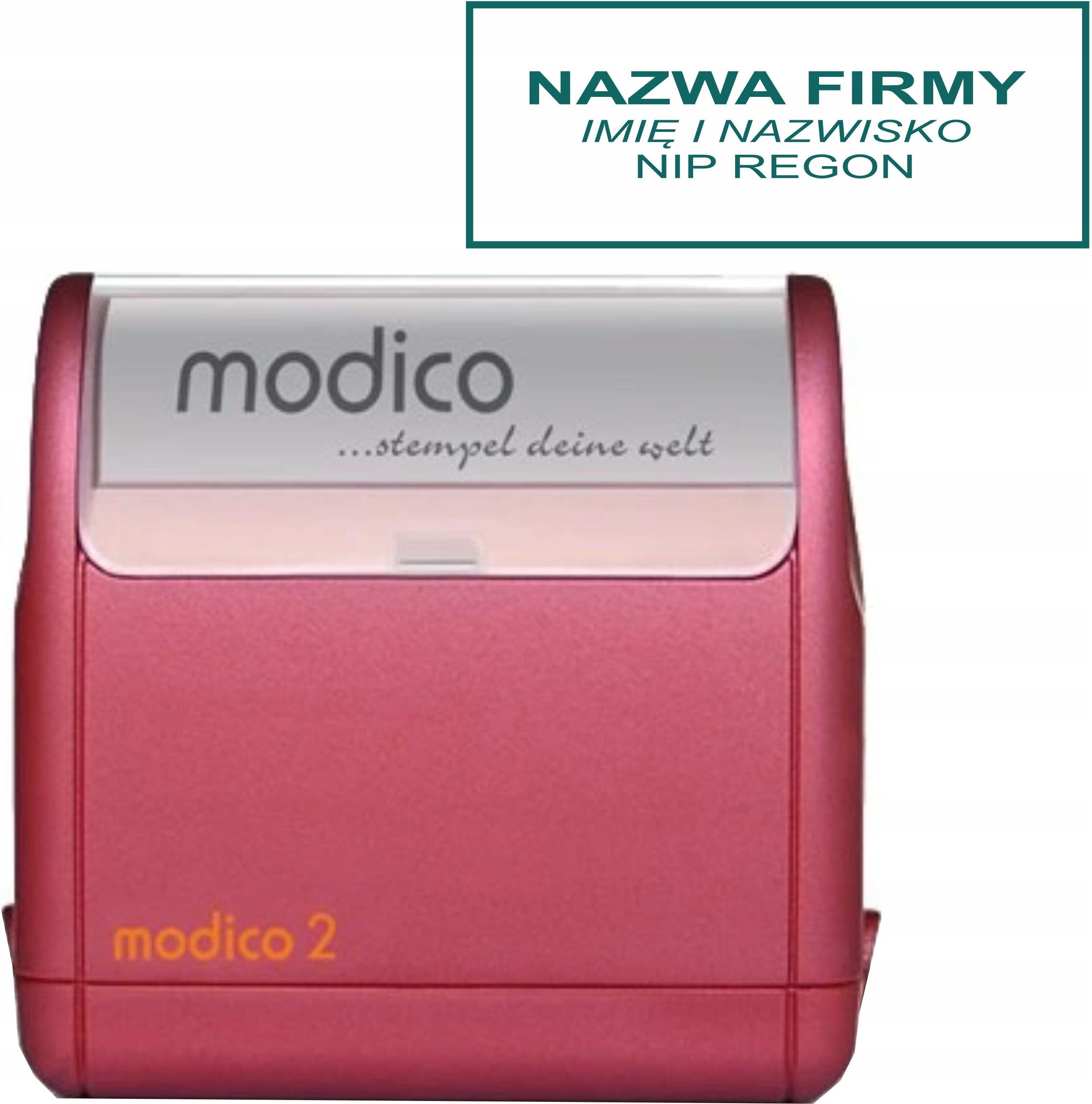 Modico Pieczątka Biurowa Imienna 2 Czerwona Flash - Ceny i opinie ...
