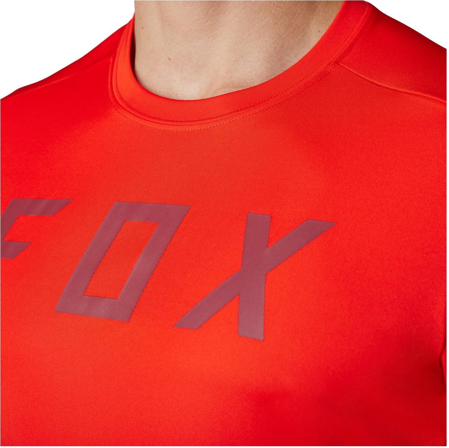 Koszulka Rowerowa Fox Ranger Moth Race Fluorescent Red Czerwony Fluo ...