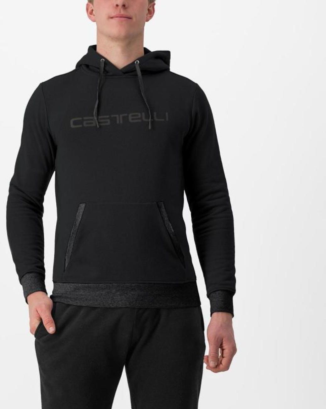 Castelli Bluza Kolarska - Logo Hoodie - Czarny S - Ceny i opinie - Ceneo.pl