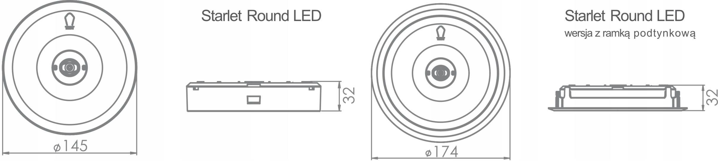 Intelight Oprawa Awaryjna Starlet Round Led 1,5W (91769) - Ceny i opinie - Ceneo.pl